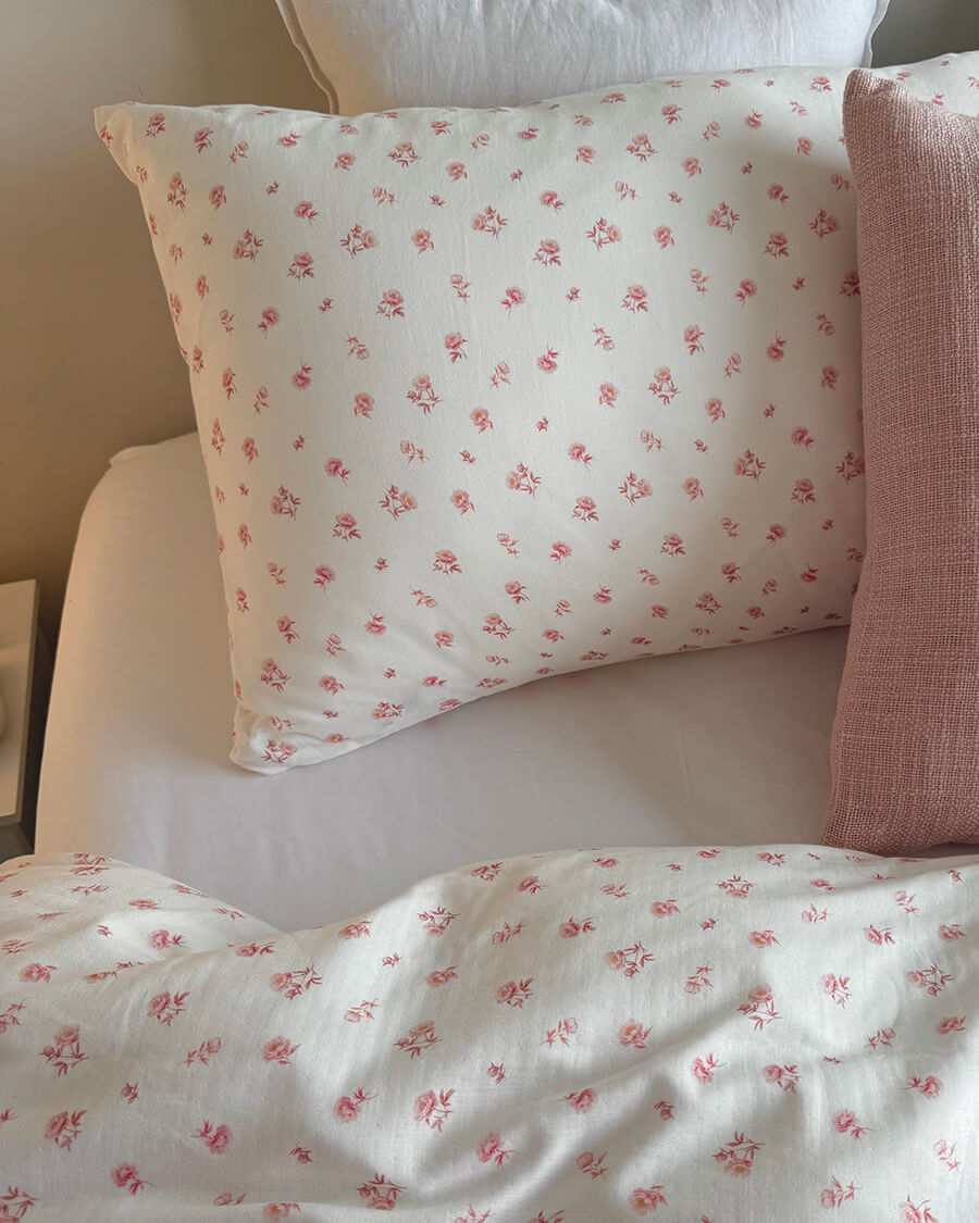 Peony Muslin Duvet Cover Set - Arya&Mo